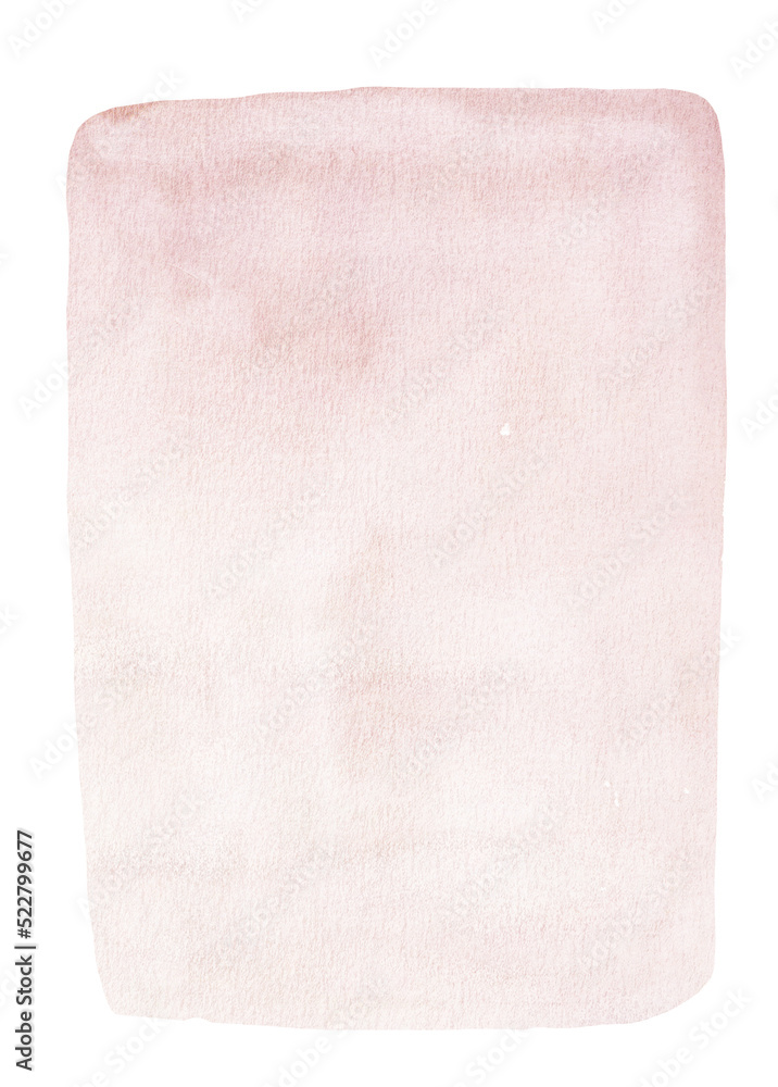 pink pastle watercolor stain brush stroke frame isolated ,pink pastle ...