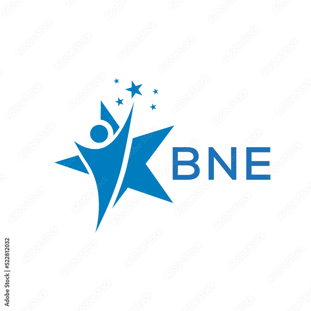 BNI Letter logo white background .BNI Business finance logo design ...