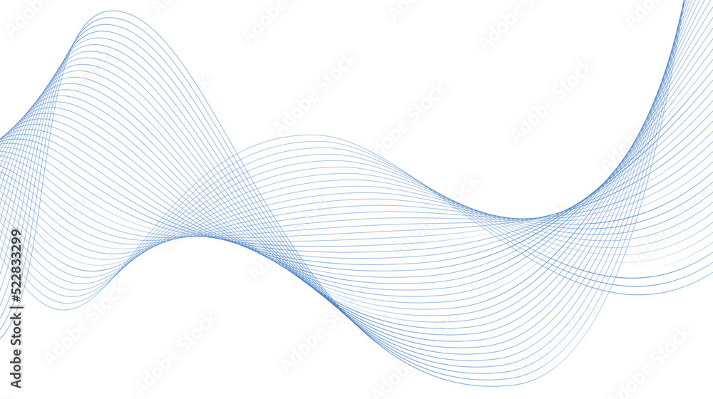 Abstract Blue Lines Png