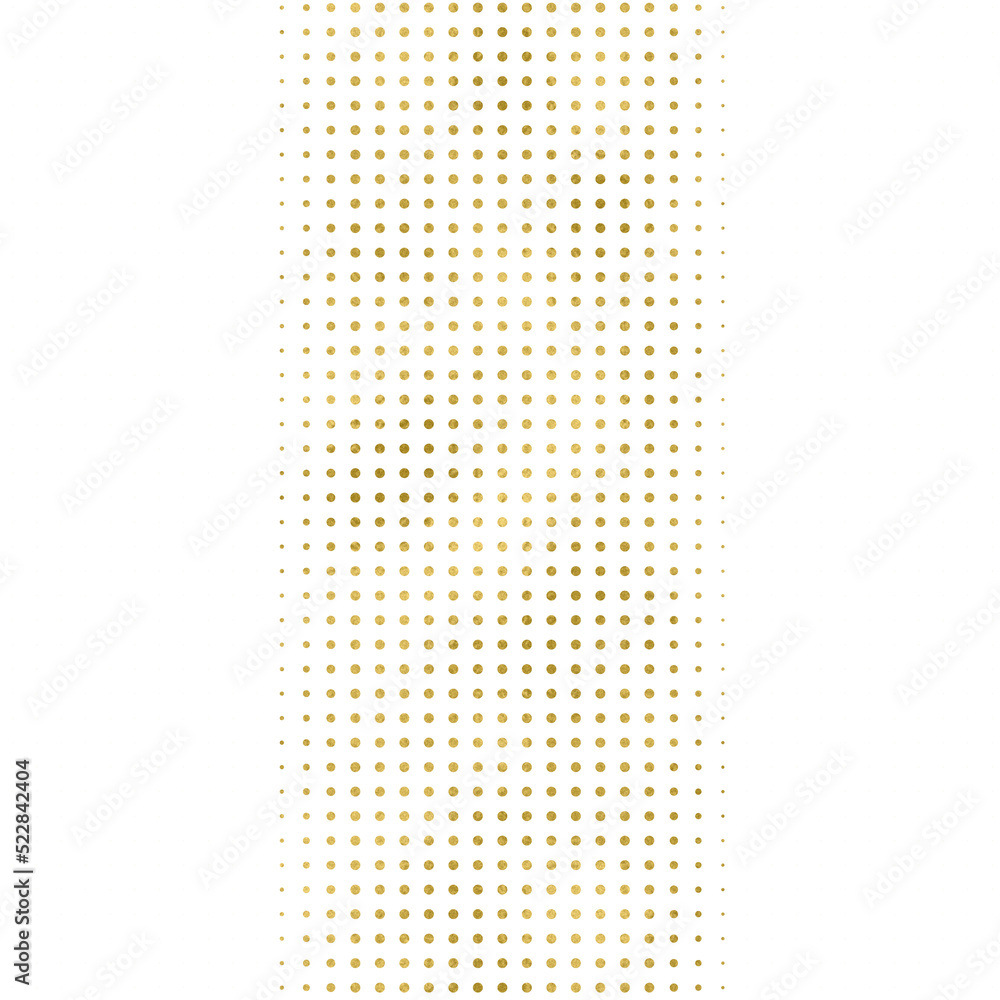 Golden halftone pattern. Gold dotted lines, stripes. Isolated png ...