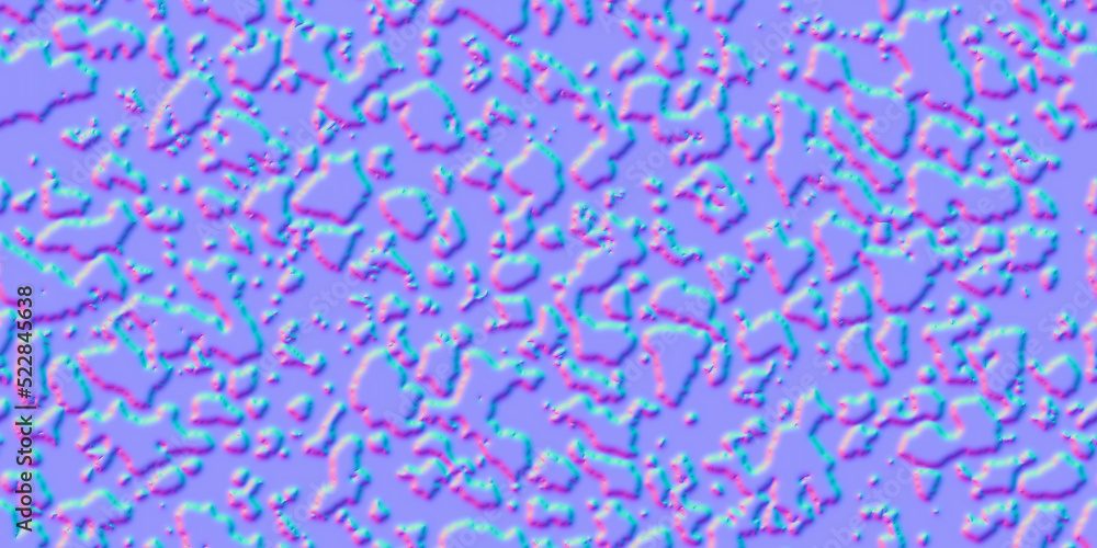 Normal map of grunge surface with organic dots as a seamless pattern ...