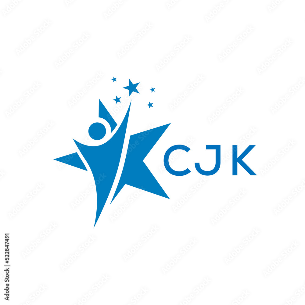 CJK Letter logo white background .CJK Business finance logo design ...