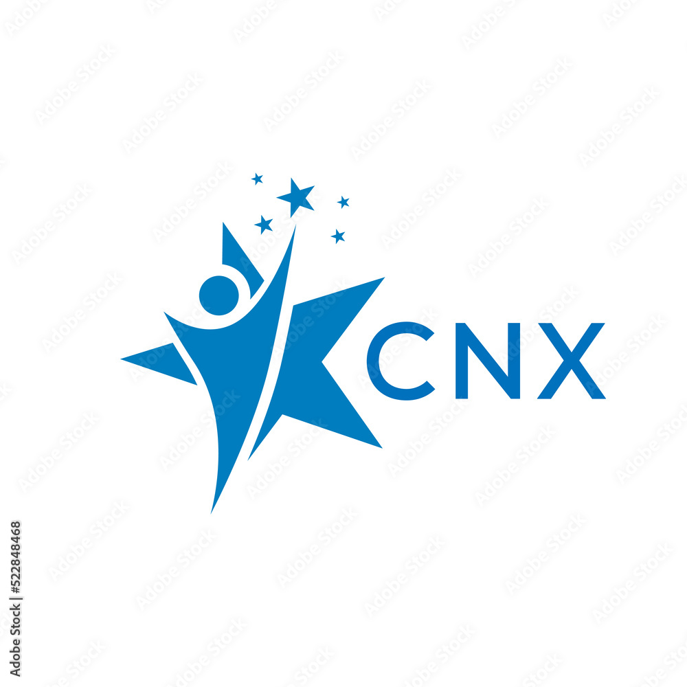 CNX Letter logo white background .CNX Business finance logo design ...