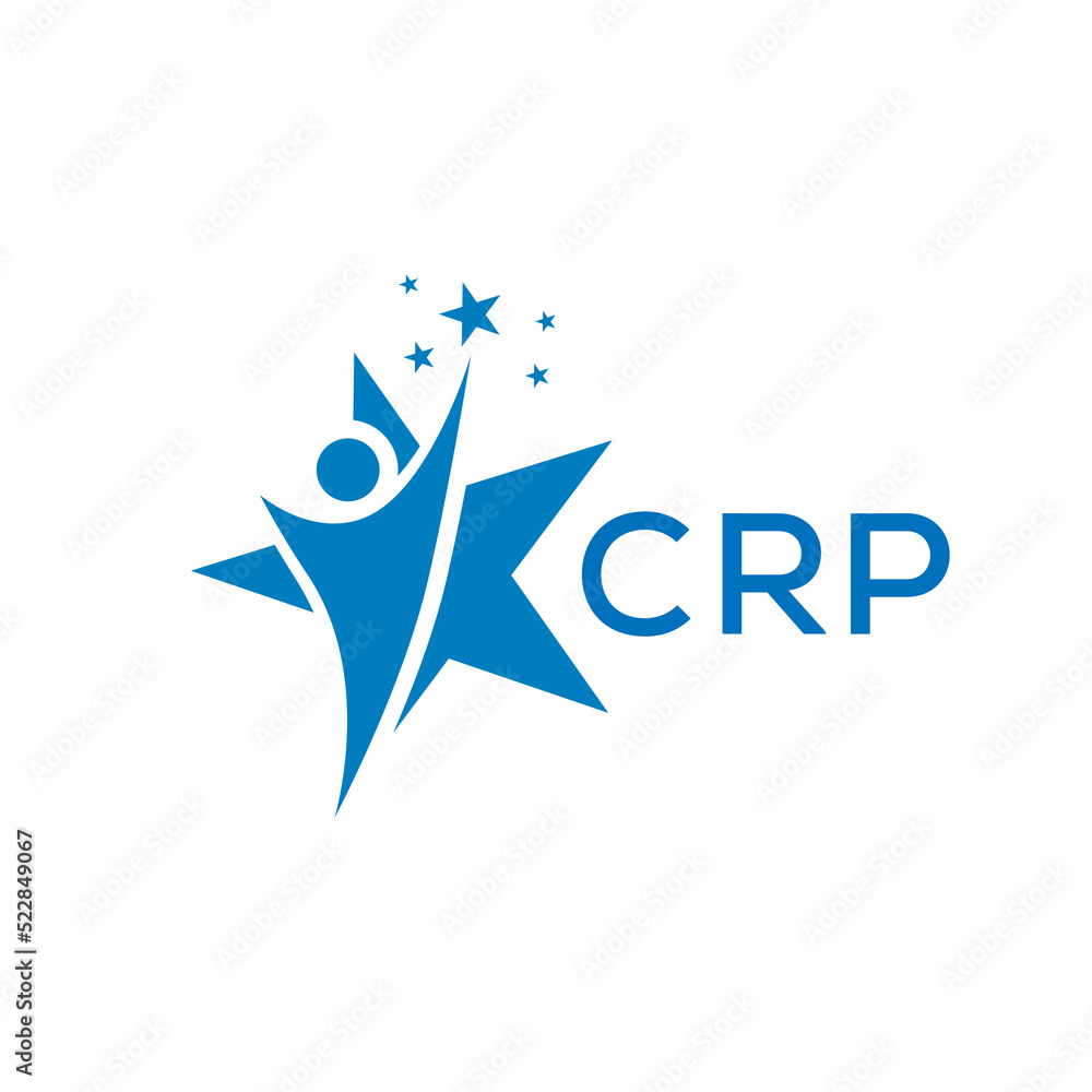 CRP Letter logo white background .CRP Business finance logo design ...