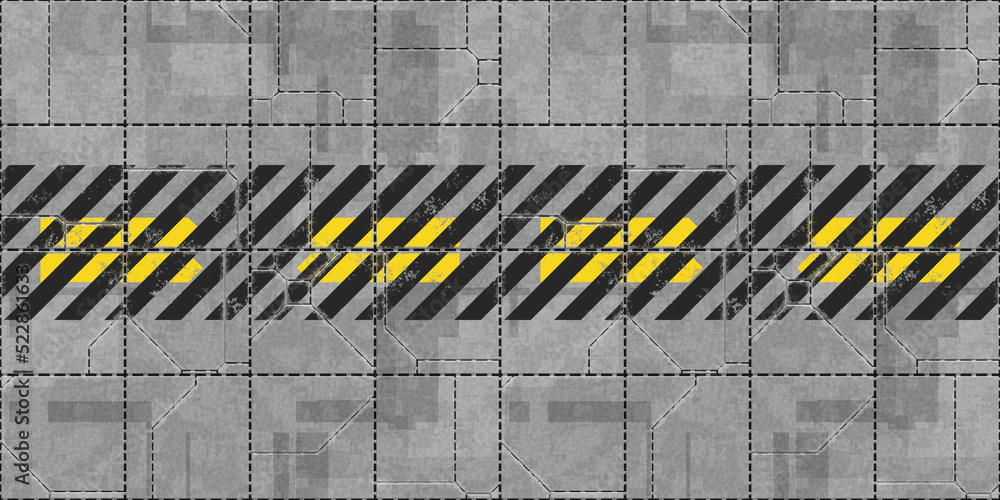 Seamless concrete or galvanized metal wall or floor panel background ...