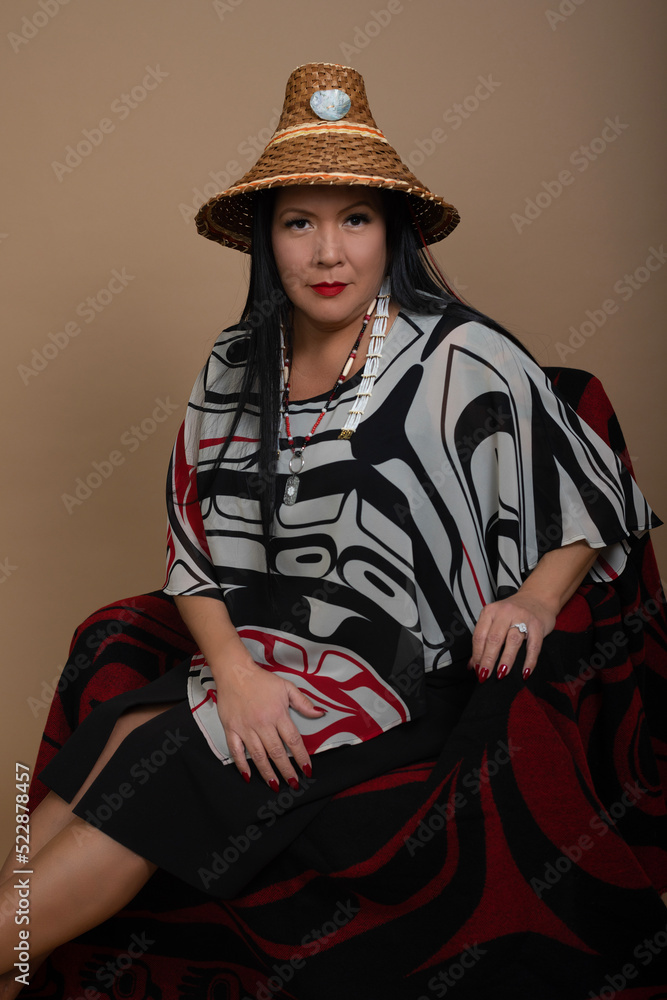 Indigenous Native American Woman Stock Photo | Adobe Stock