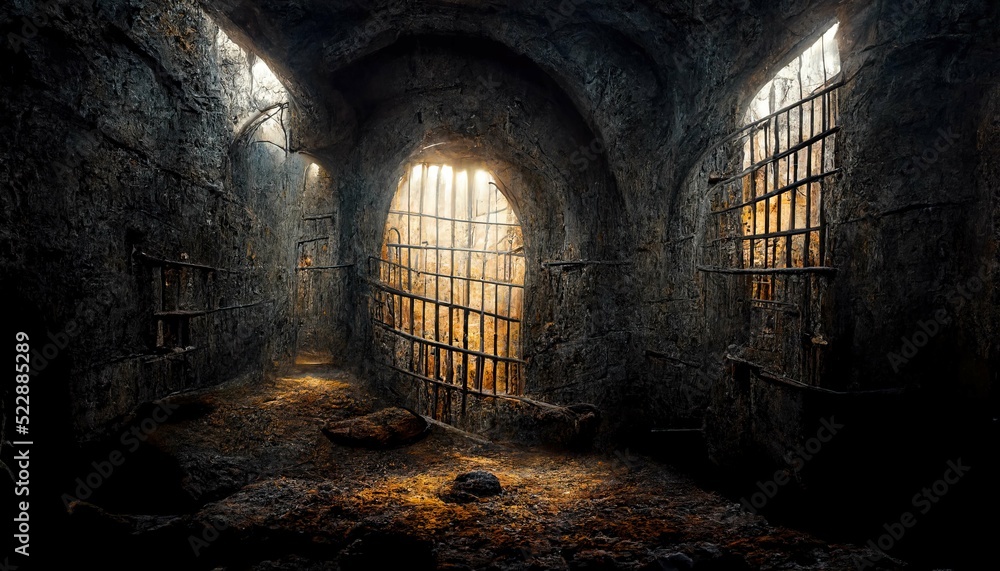 medieval_fantasy_prison_220812_04 Stock Illustration | Adobe Stock