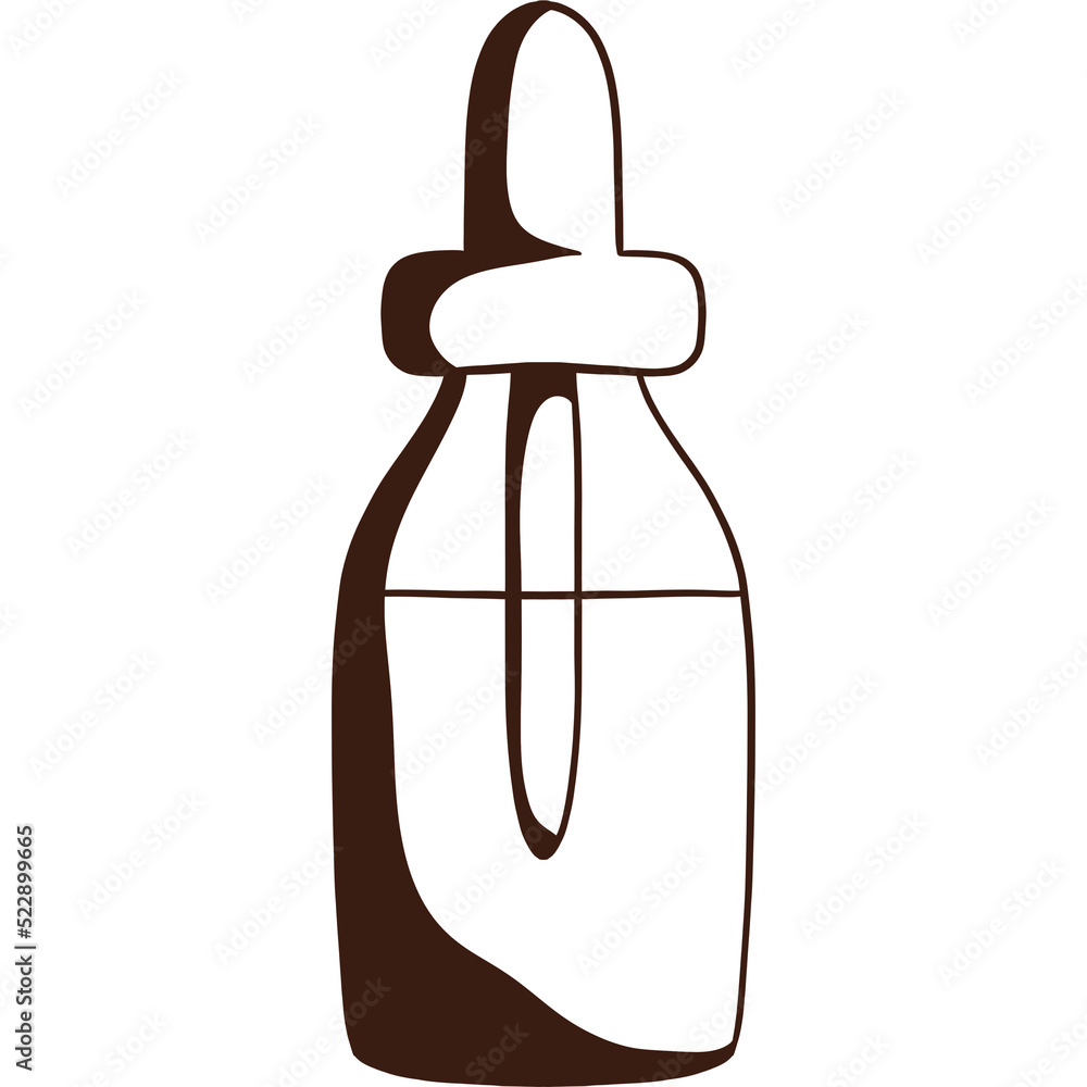 Hand-drawn vape clipart. Doodle illustration of an electronic cigarette ...