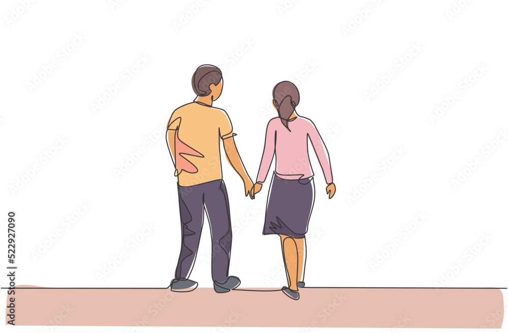 How To Draw A Cartoon Couple Holding Hands
