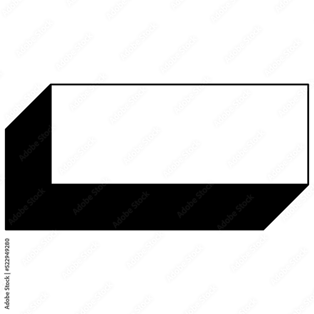 rectangle shape with shadow for frame and border background. Stock ...