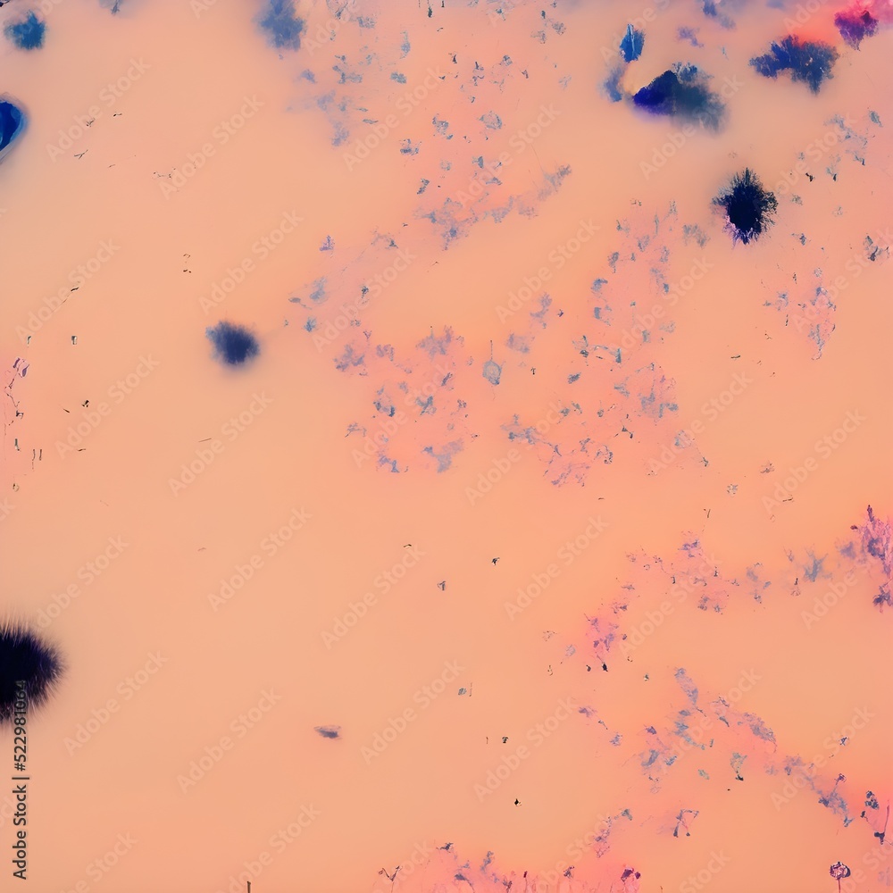 Escherichia Coli (E. Coli.) cells or 3D bacteria under microscope Stock ...