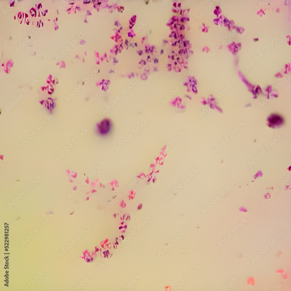 Scientific image of 3D bacteria Citrobacter, Gram-negative bacteria ...
