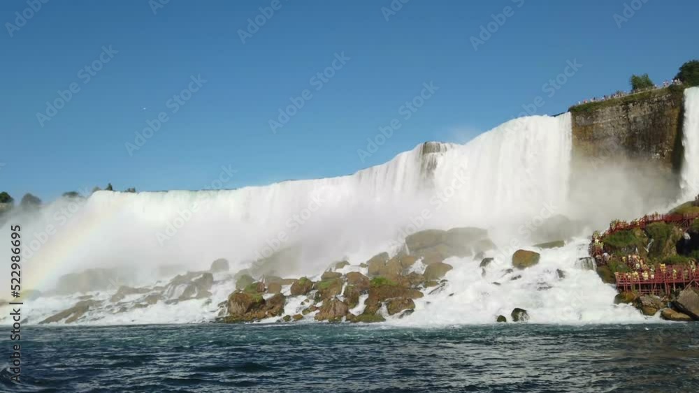 Niagara Falls. American Falls - the second-largest of the three ...