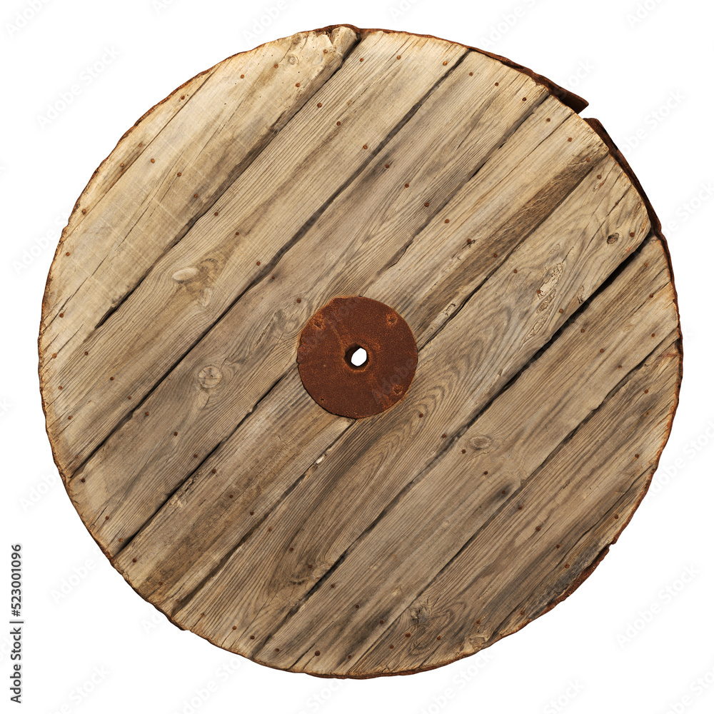 Solid Wooden Wheel