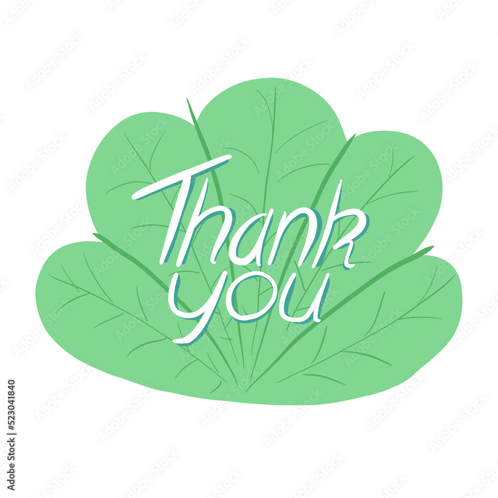 thank you card frame design element Stock Illustration | Adobe Stock