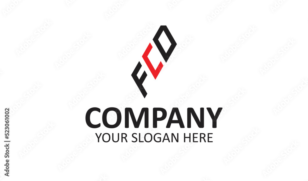 FCD logo, FCD letter, FCD letter logo design, FCD Initials logo, FCD ...