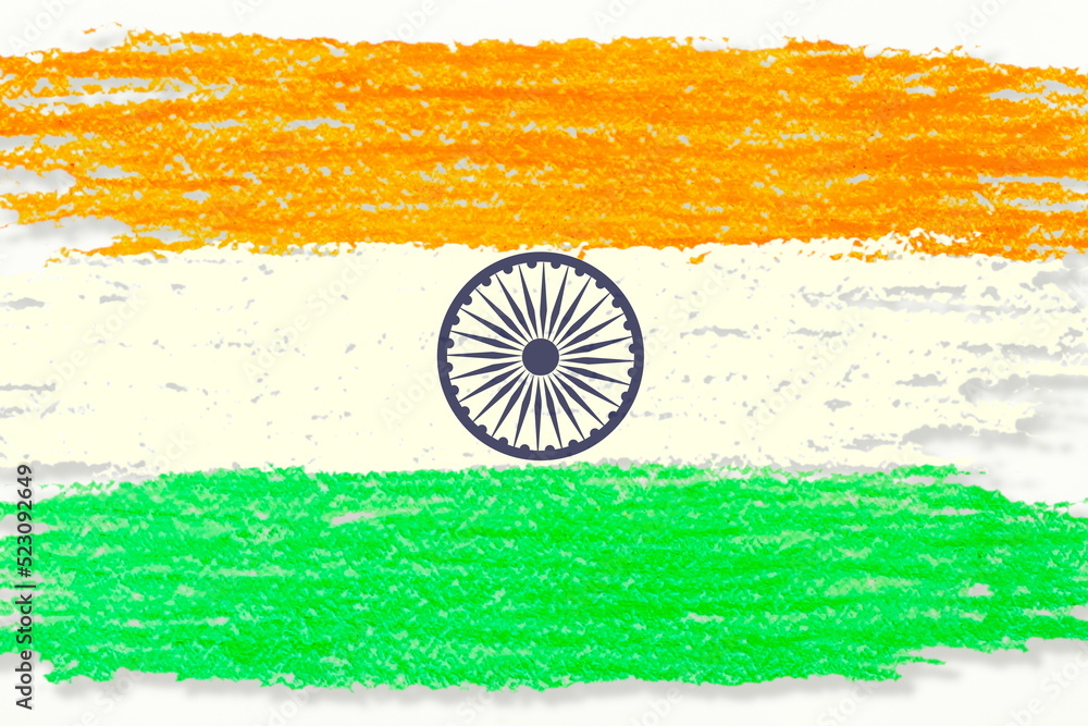 indian republic day or independence day celebration concept background ...