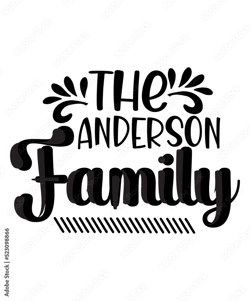 Family SVG Bundle, Farmhouse Svg, Cricut Svg Files,Family name monogram ...