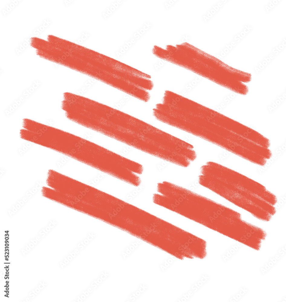 Freeform hand doodle freehand thick line and shape sketch Stock ...