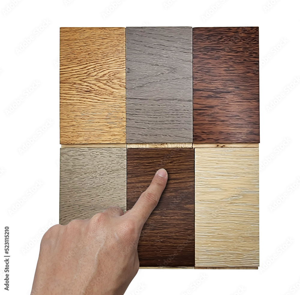architect's selecting engineered hard wood flooring samples chart ...