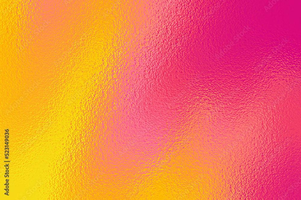 Bright gradient background with foil effect. Red yellow color texture ...