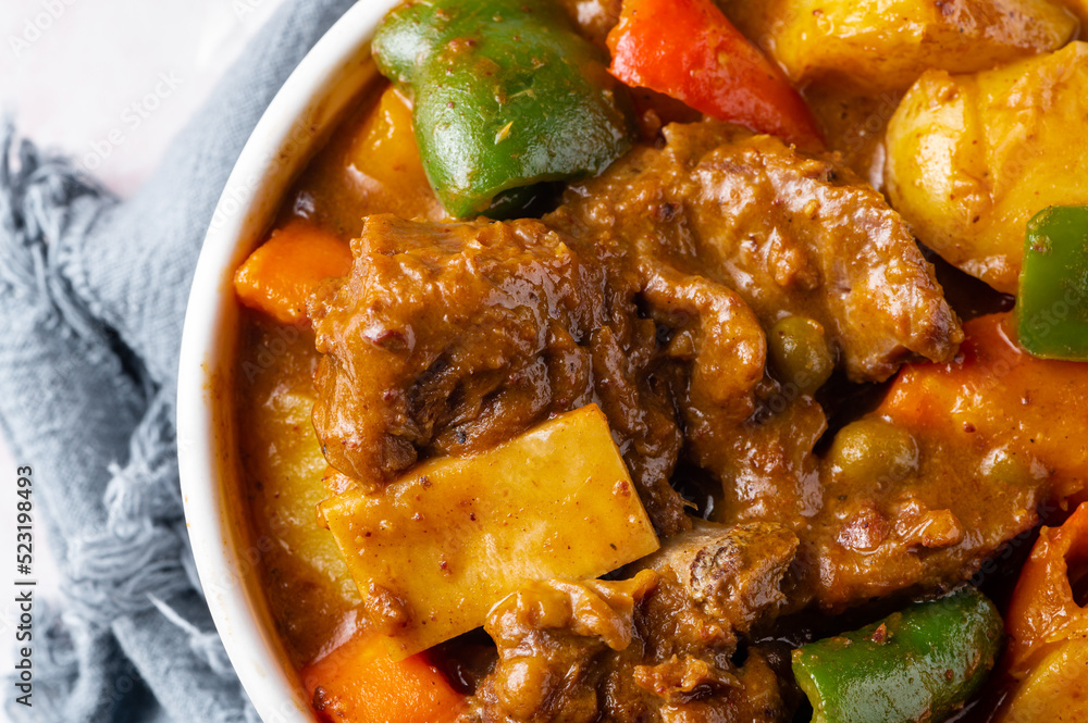 Kaldereta or caldereta is a goat meat stew from the Philippines ...
