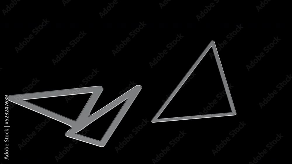 Graphic loop animation video with alpha channel with transparent ...