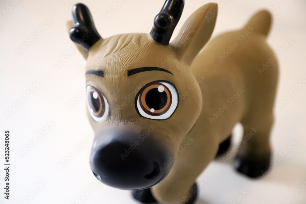 Sven. Reindeer from the movie Frozen, the kingdom of ice. Kristoff ...