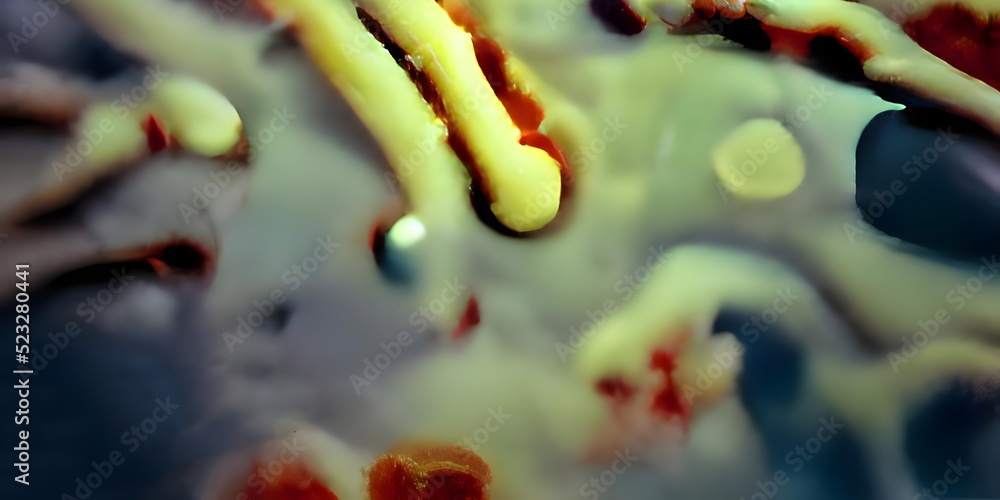 Escherichia coli bacteria on white background, illustration ...