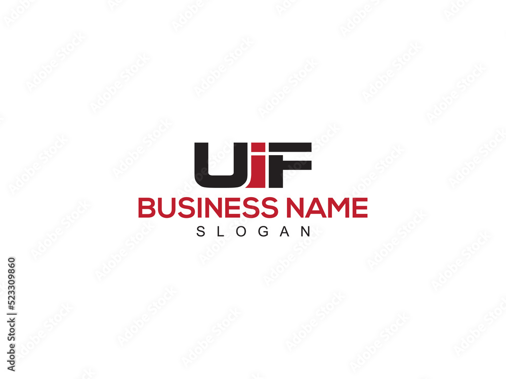 Letter UIF Logo Icon, Creative uif Three Letter Logo Design For ... Letter UIF Logo Icon, Creative uif Three Letter Logo Design For ...