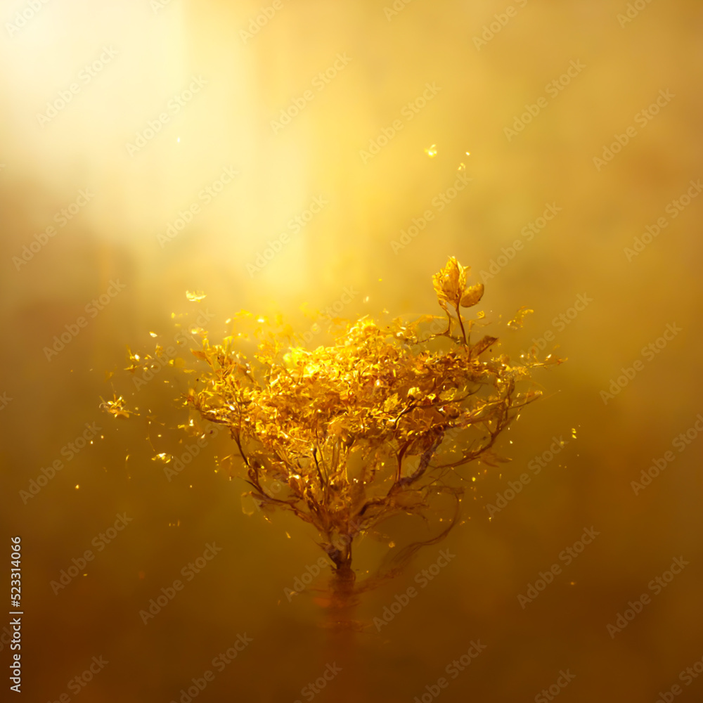 Gold background with luxury concept. 3D rendering design for Golden ...