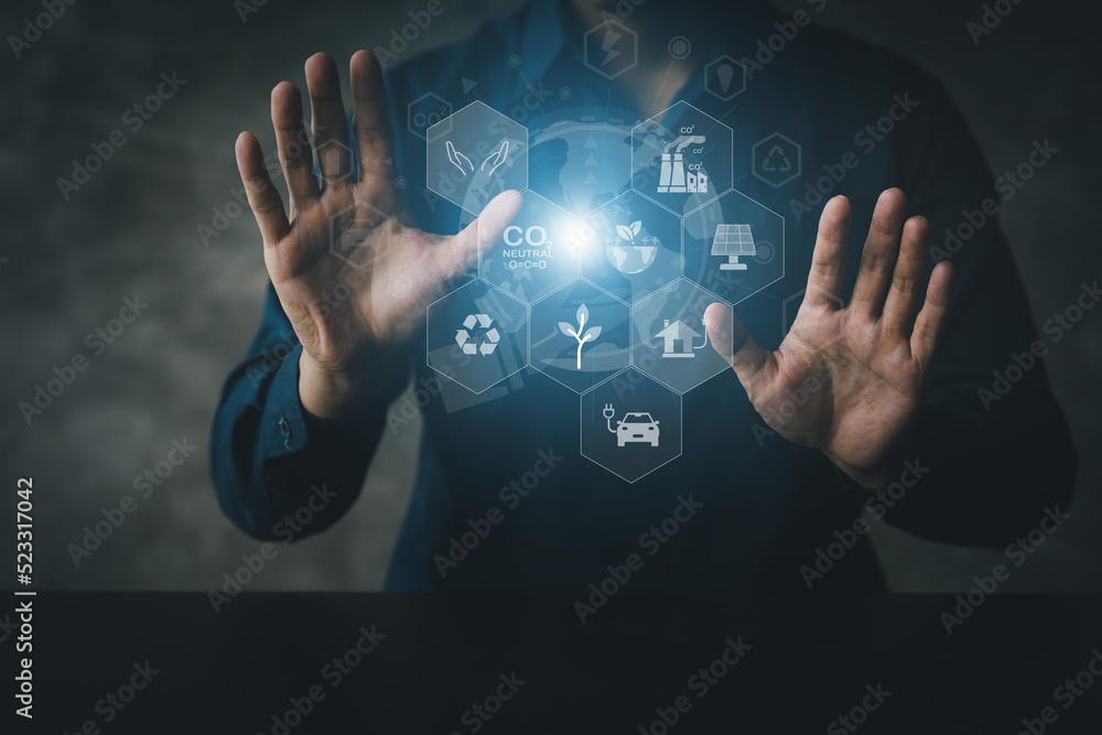 Technology to analyze the process of reducing carbon dioxide emissions ...