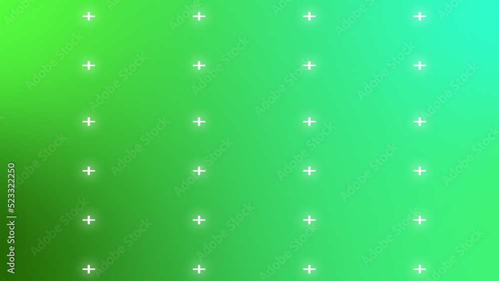 Anime manga-style comic background animation. Addition sign ...