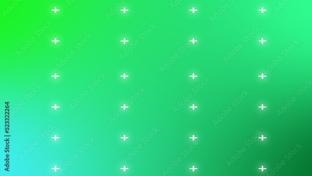 Anime manga-style comic background animation. Addition sign ...