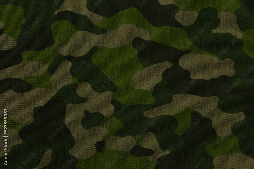 green army camouflage pattern , realistic military fabric Stock ...
