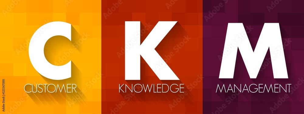 CKM Customer Knowledge Management - emerges as a crucial element for ...