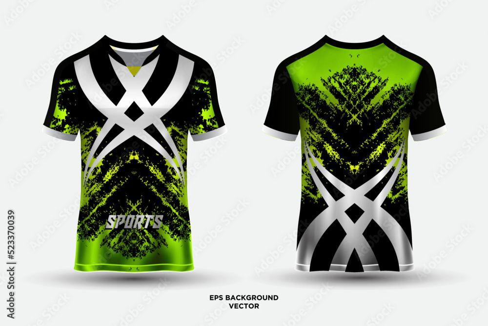 Futuristic jersey design suitable for sports, racing, soccer, gaming ...