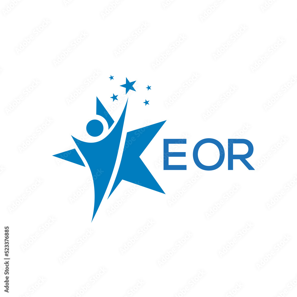EOR Letter logo white background .EOR Business finance logo design ...