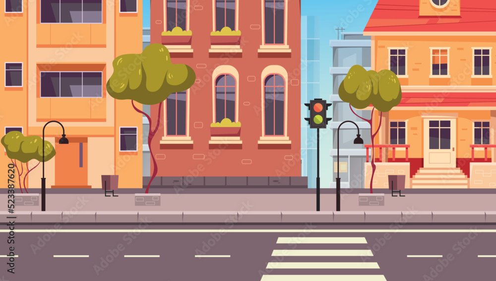 City Street Clipart