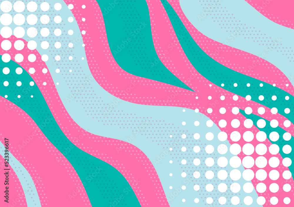 Retro y2k abstract background in pop art retro style, comics book ...