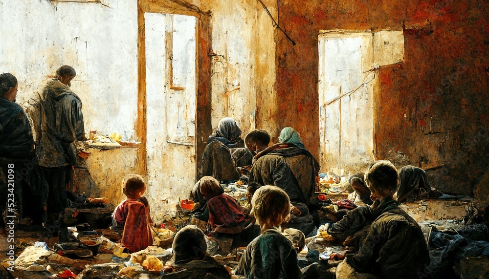 Poverty is the state of having few material possessions or little ...