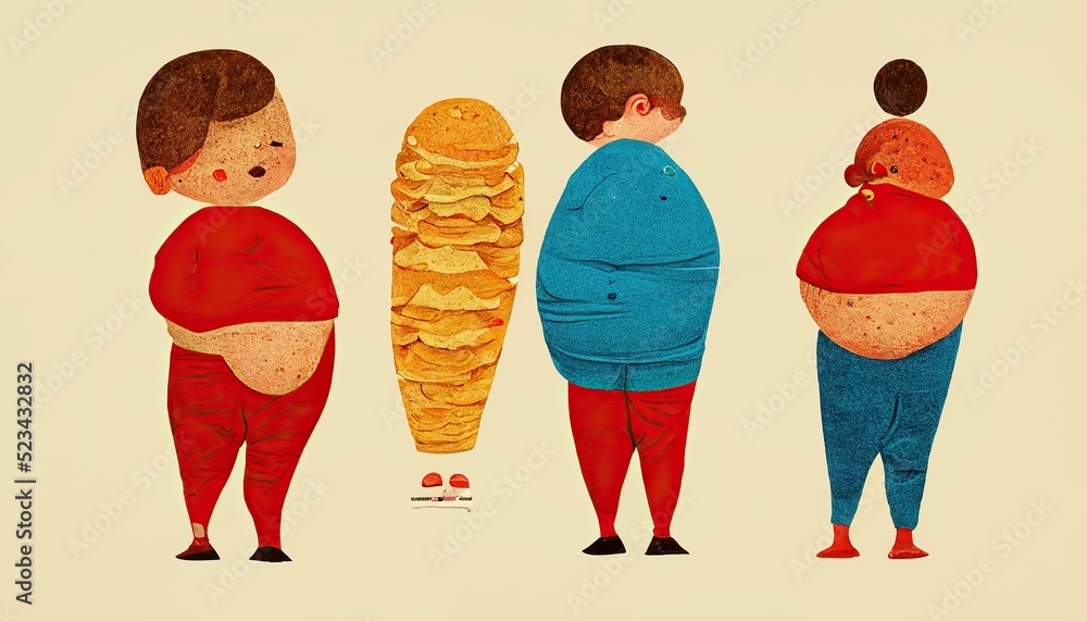 Childhood obesity is when a child has too much body fat or is ...