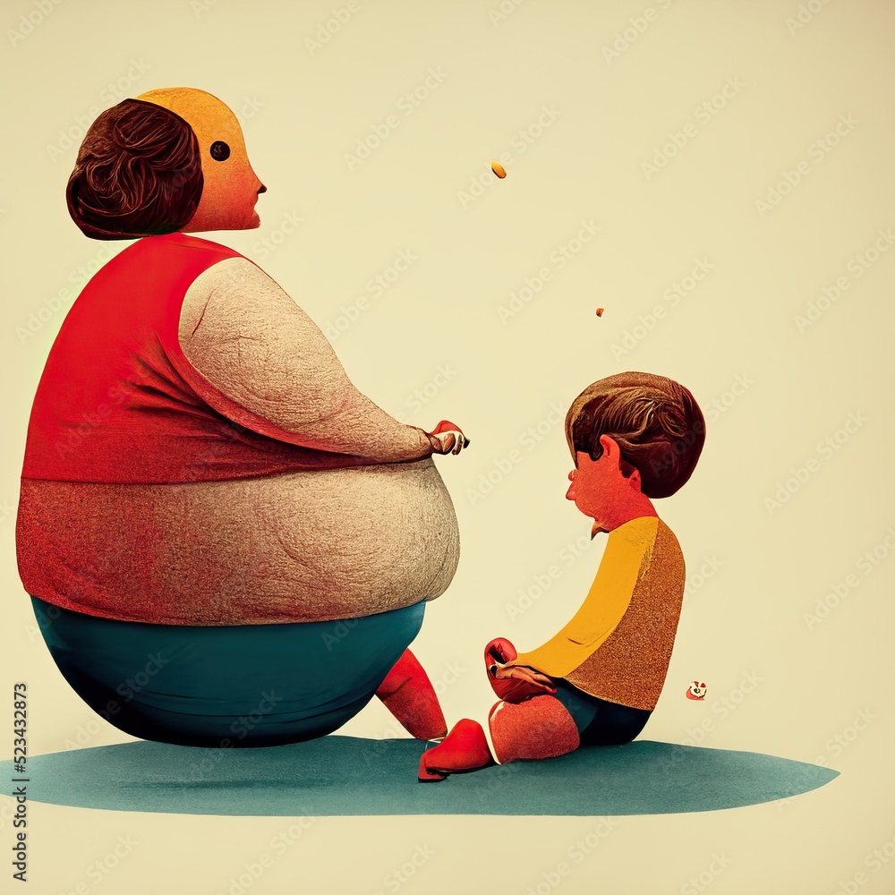 Childhood obesity, hazards of eating junk food and fatty fast food ...
