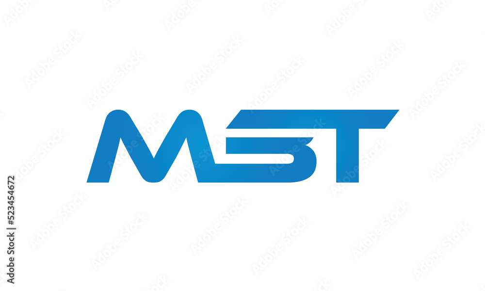 MBT letters linked logo design, Letter to letter connection monogram ...