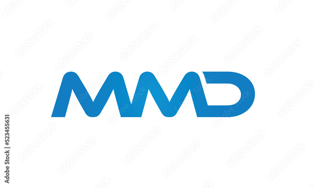 MMD letters linked logo design, Letter to letter connection monogram ...