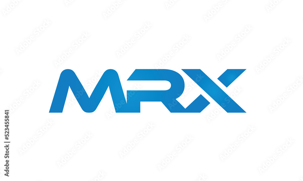 MRX letters linked logo design, Letter to letter connection monogram ...