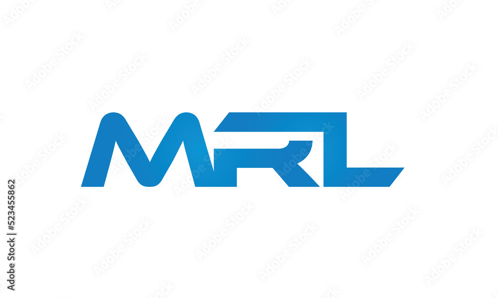 MRL letters linked logo design, Letter to letter connection monogram concepts vector alphabet ...