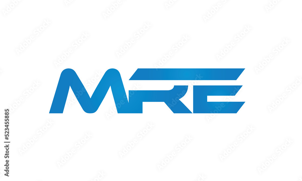 MRE letters linked logo design, Letter to letter connection monogram ...