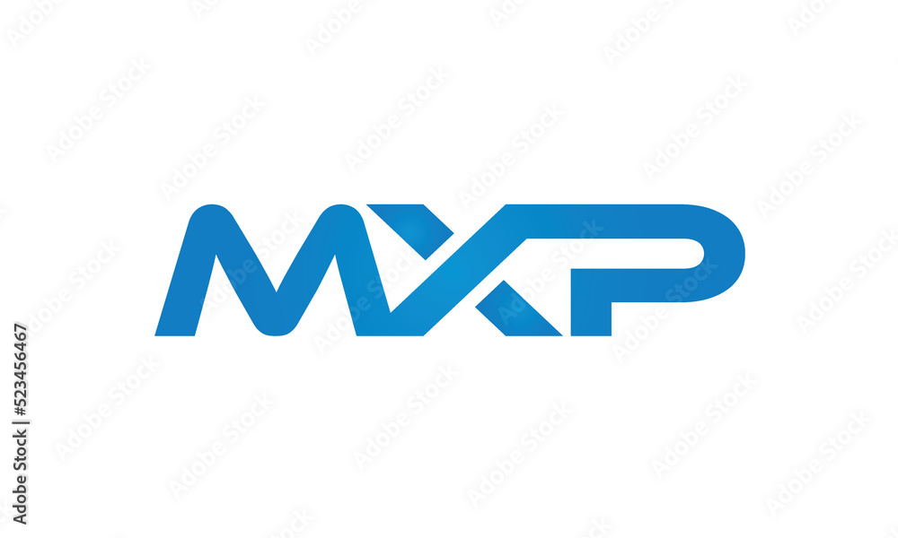 MXP letters linked logo design, Letter to letter connection monogram ...