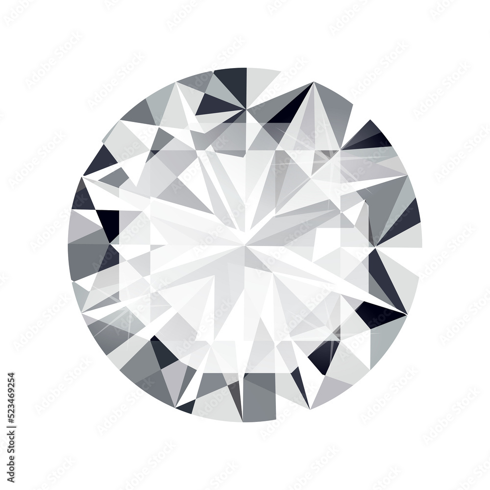 Gray Diamonds, round brilliant cut diamond PNG Clipart, Sublimation ...